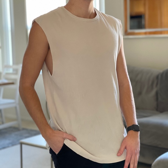 Forever 21 | Shirts | Mens Oversized Cutoff Tank | Poshmark
